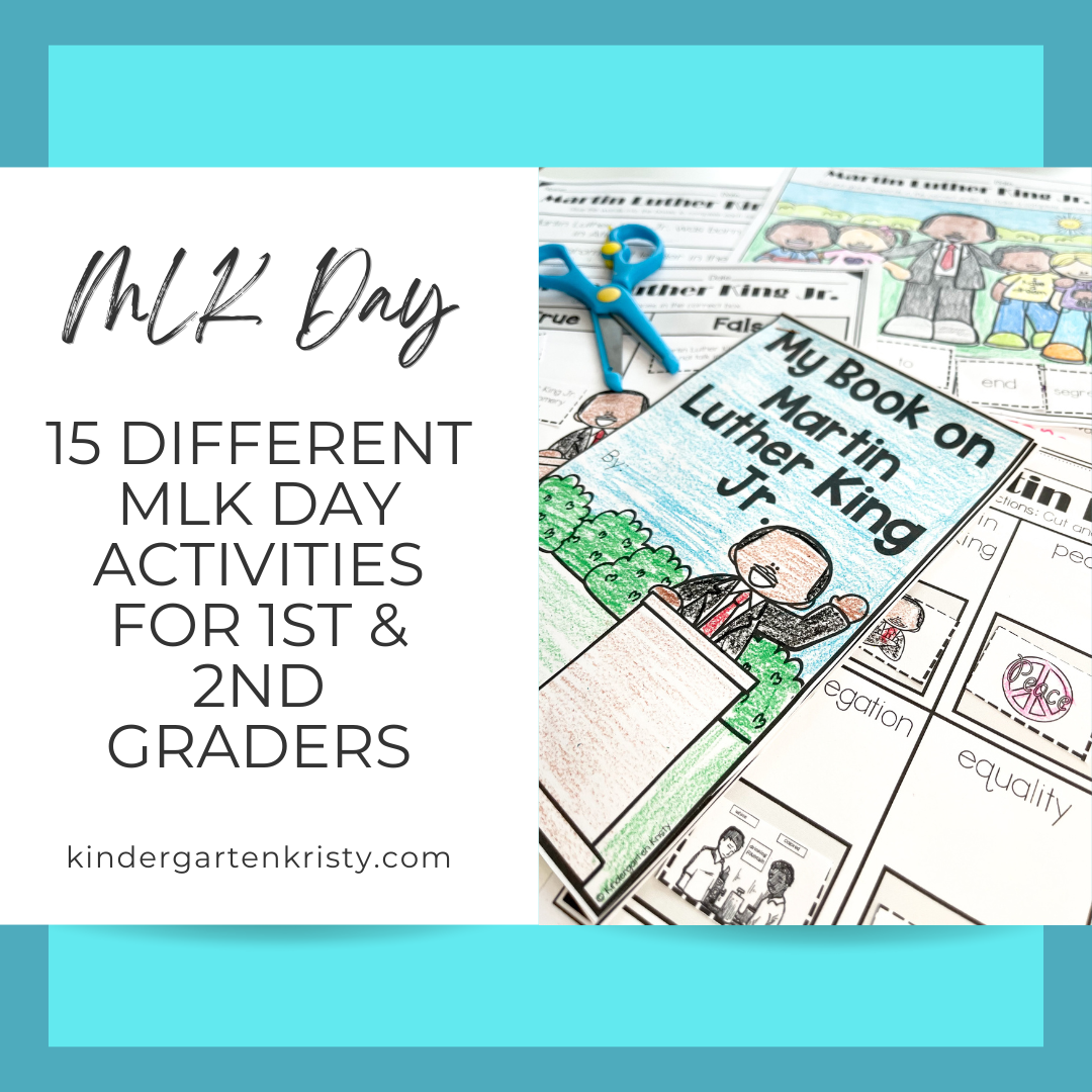 Dr. Martin Luther King Jr. Activities for 1st & 2nd Graders ...