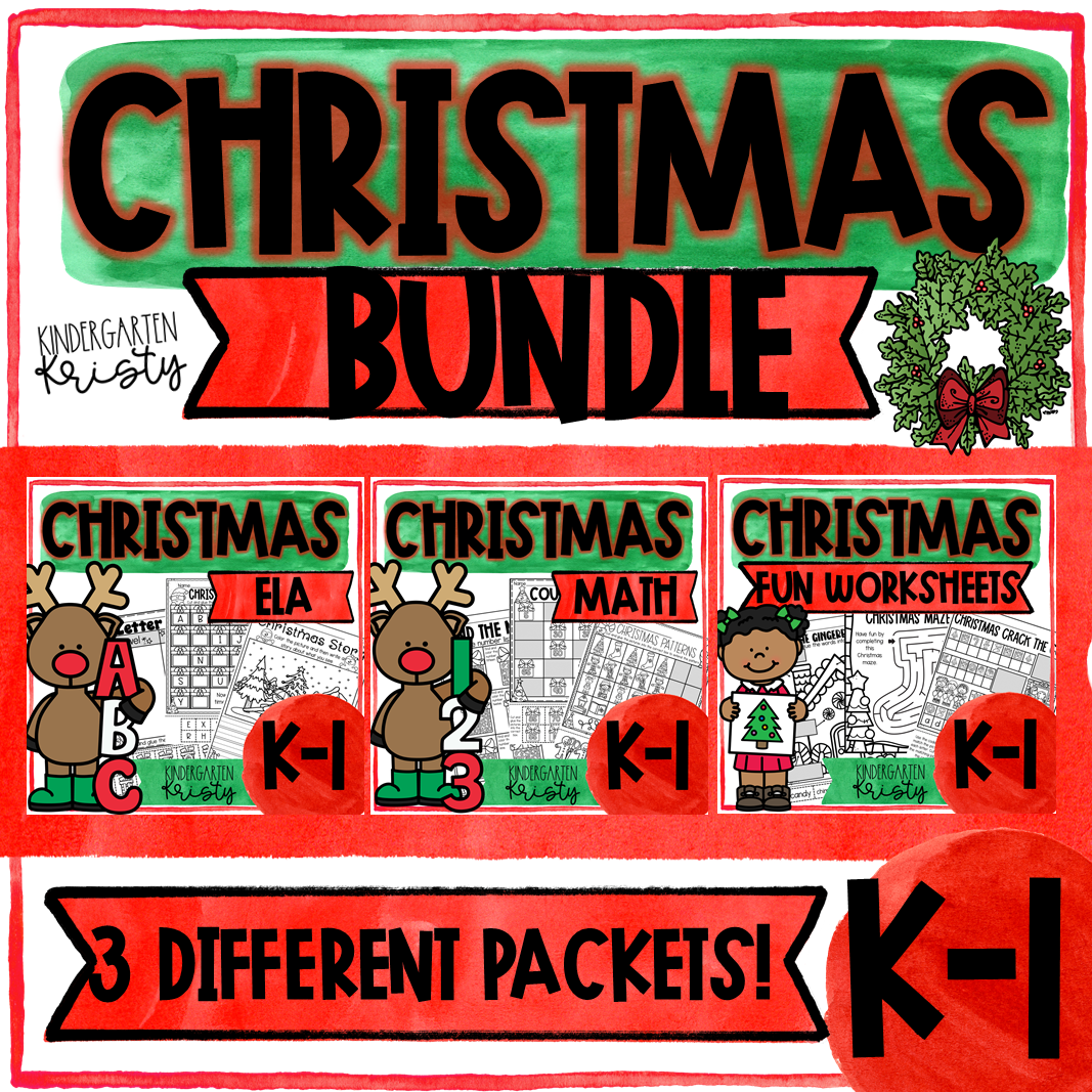 Educational Materials – Kindergarten Kristy